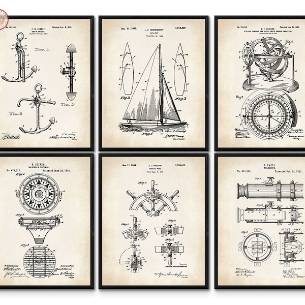 Nautical Print - Etsy