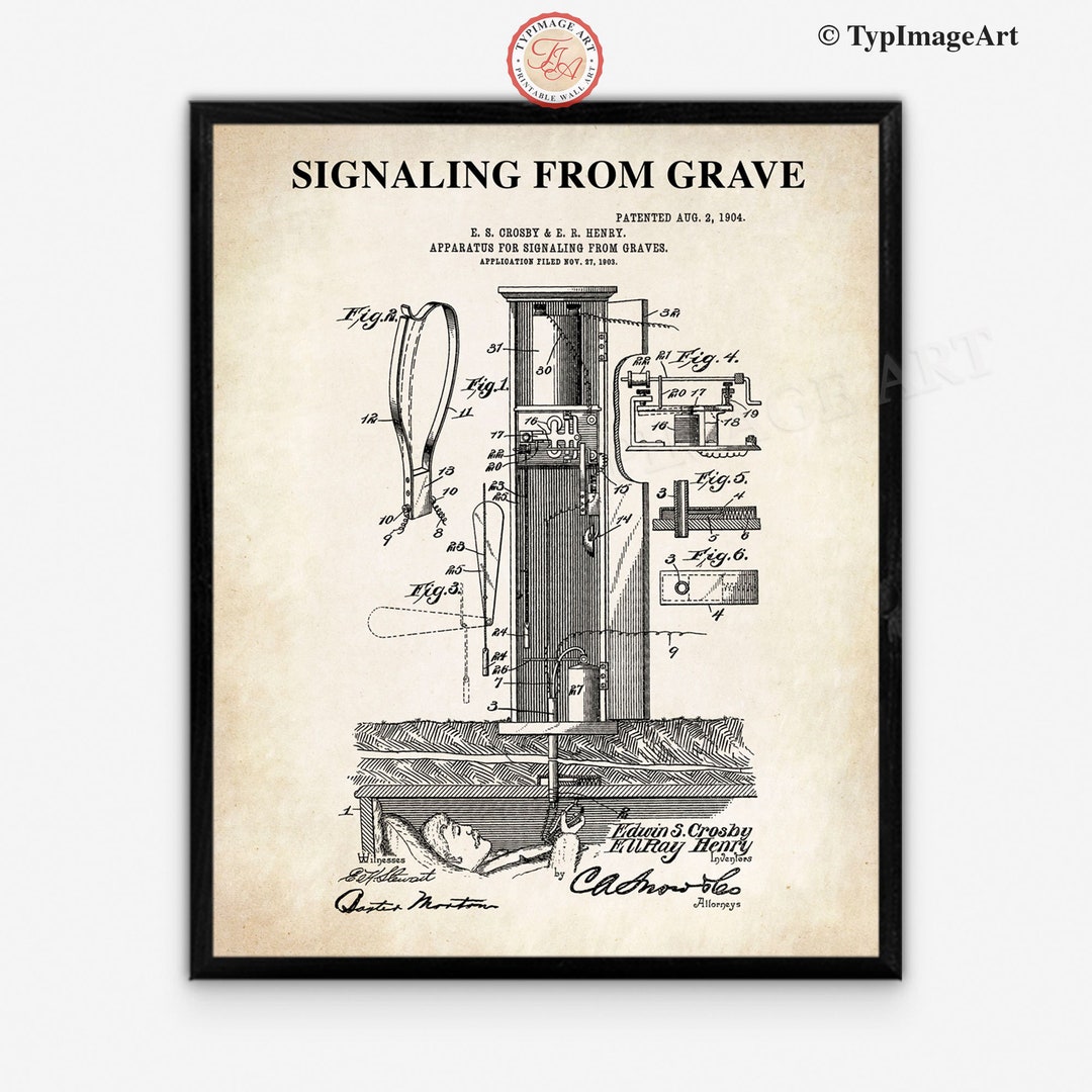 Vintage Grave Wall Art, Gothic Macabre Gifts , Halloween Printable ...