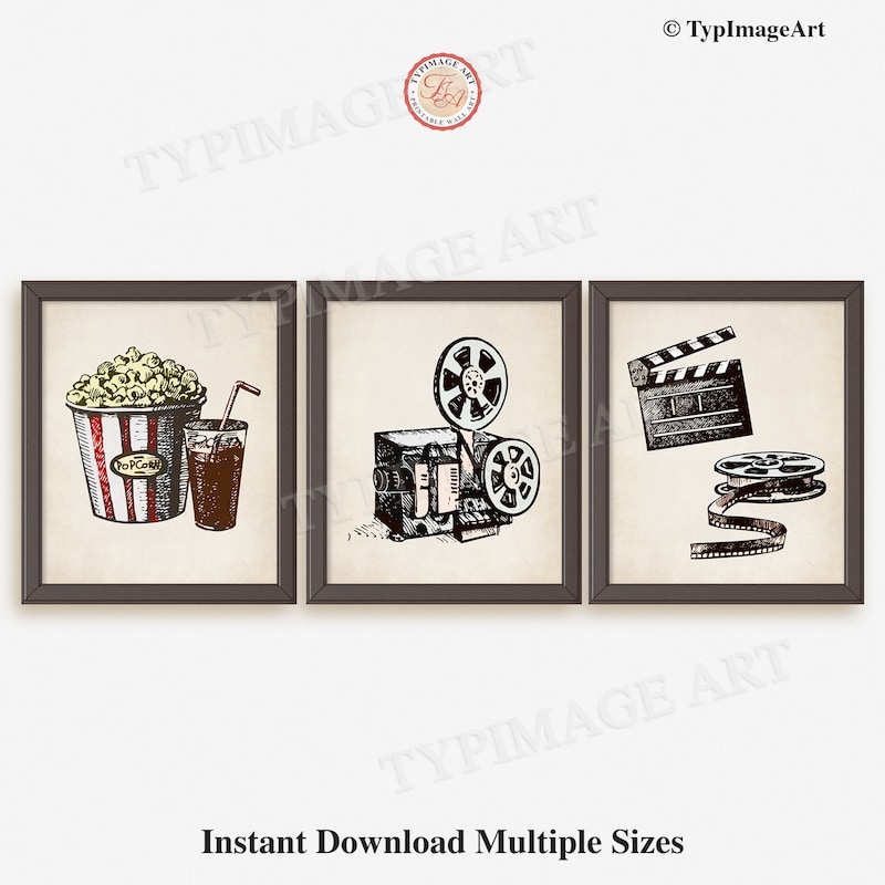 Movie Theater Decor - Etsy