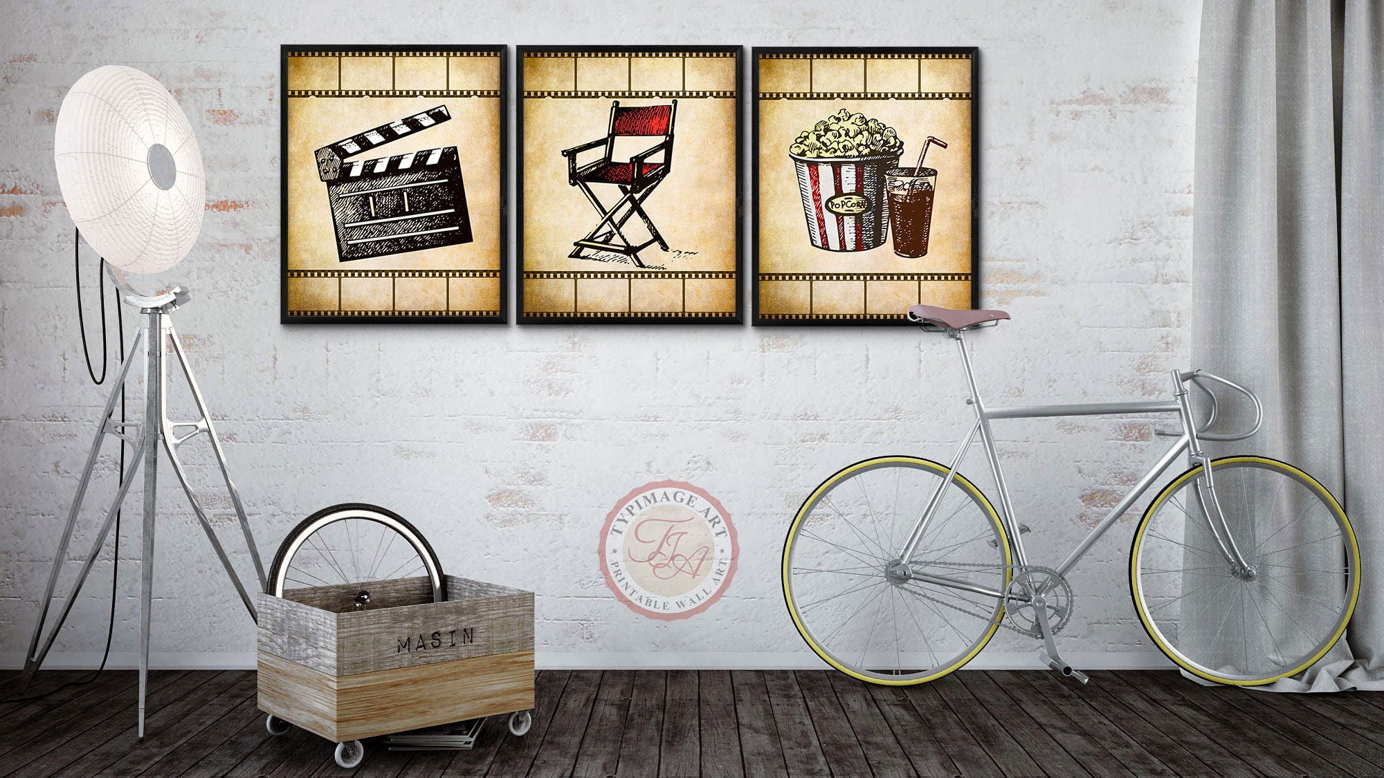 Movie Art Prints Printable Movie Art Home Theater Movie Art | Etsy