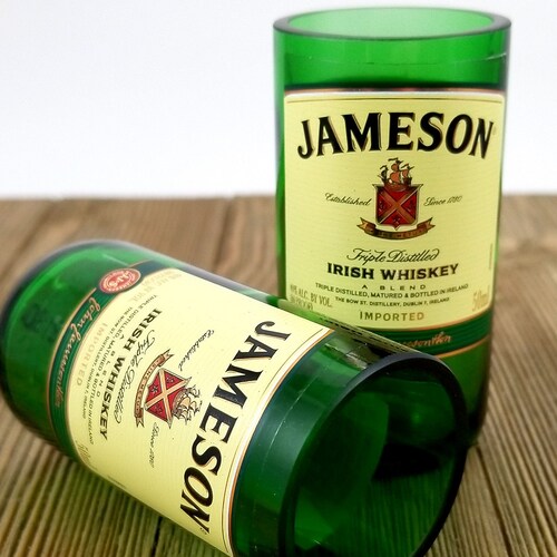 Rum Shot Glass Made From Kraken Miniature Bottles | Etsy