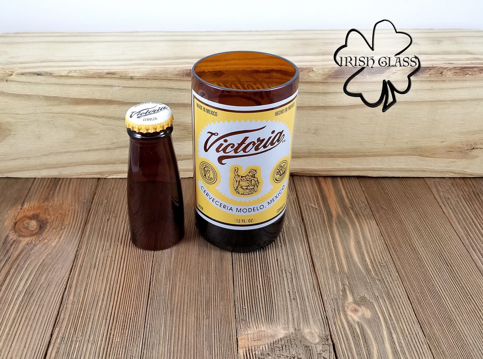 Glass Set Made From Recycled Victoria Beer Bottles - Etsy