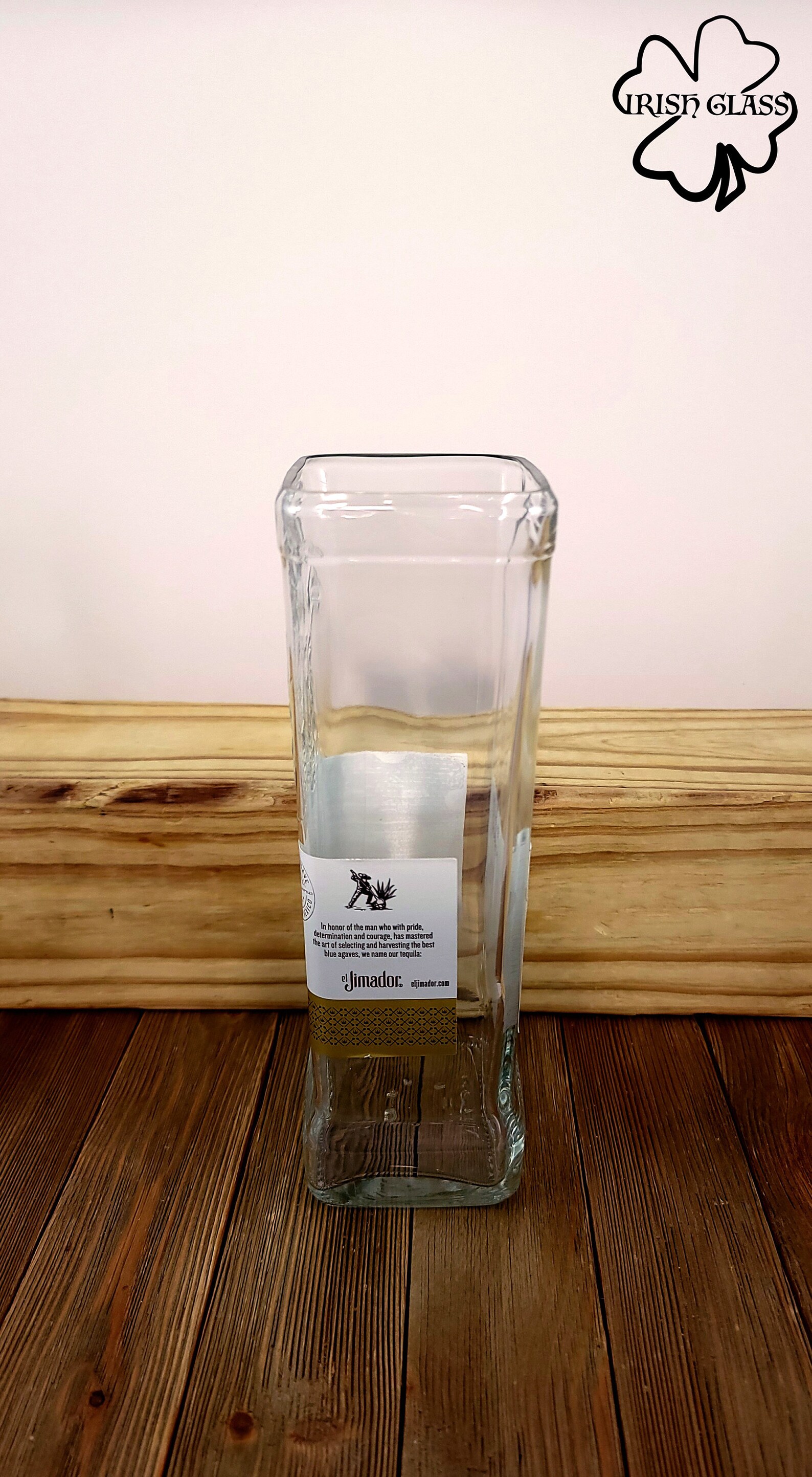 Vase Made From 750ml Tequila Resposado Bottle - Etsy