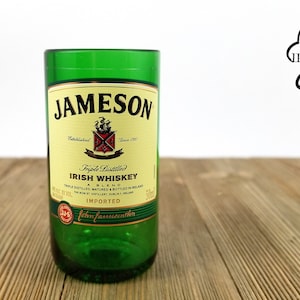 Whiskey Shot Glasses Made From Miniature Jameson Glass Bottles - Etsy