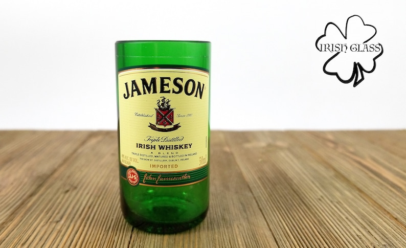 Whiskey Shot Glasses Made From Miniature Jameson Glass Bottles - Etsy UK