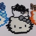 Kitty Perler Necklace - Etsy