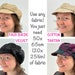 Baker Boy Hat Sewing Pattern Newsboy Cap in 4 Sizes Beginner Paperboy ...