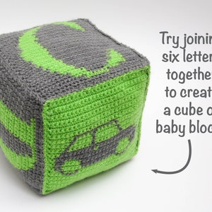 Crochet Alphabet Pattern Pdf, A to Z Letter Squares, New Mum Baby ...