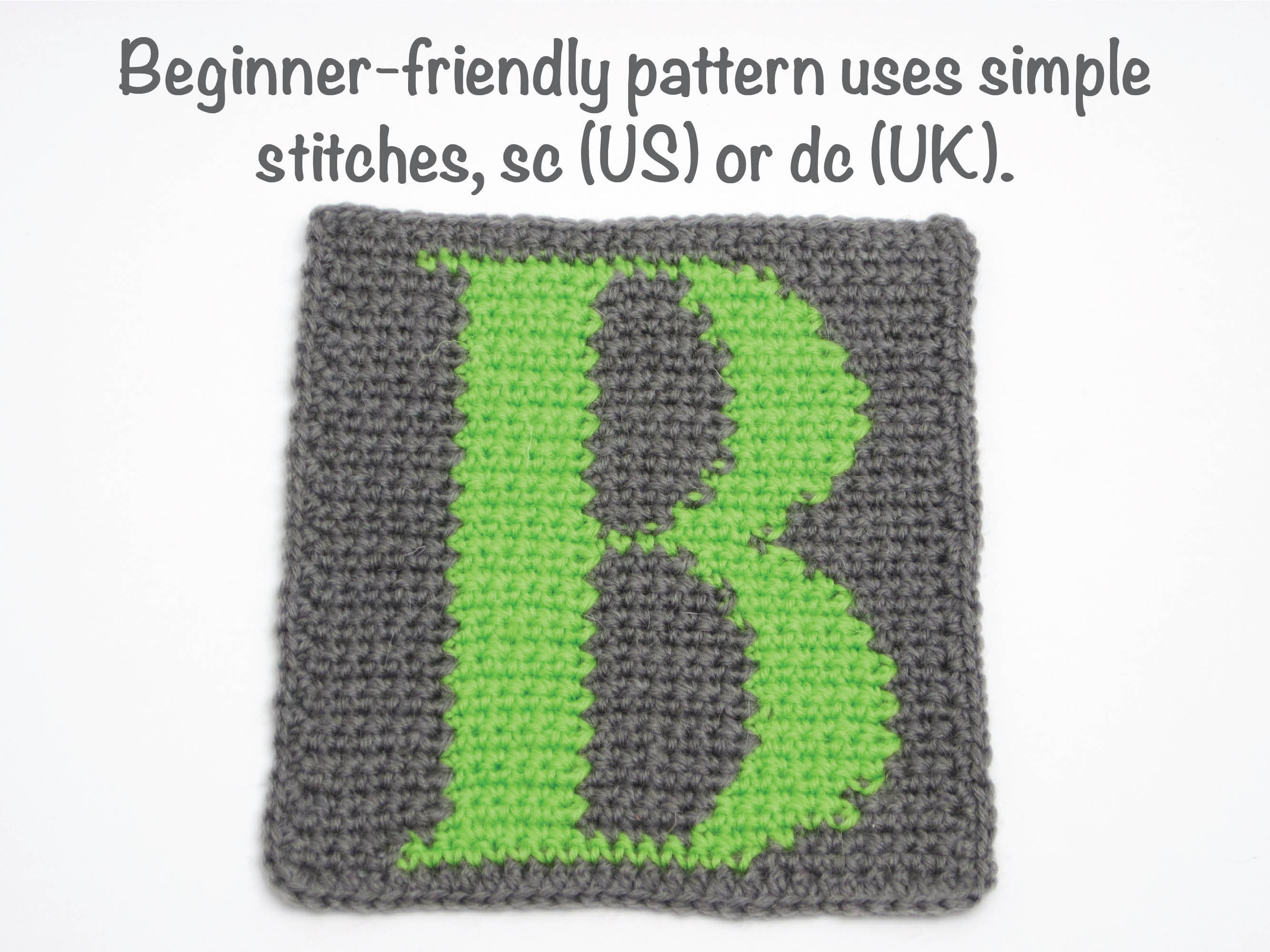 Crochet Alphabet Pattern Pdf, A to Z Letter Squares, New Mum Baby ...