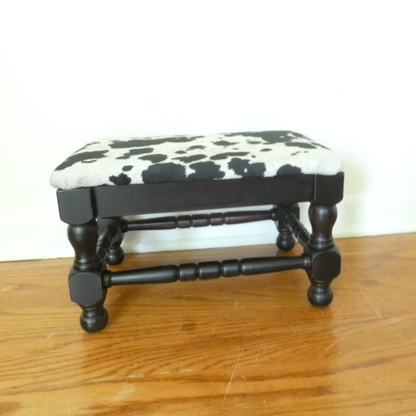 Ottoman Cow Print - Etsy