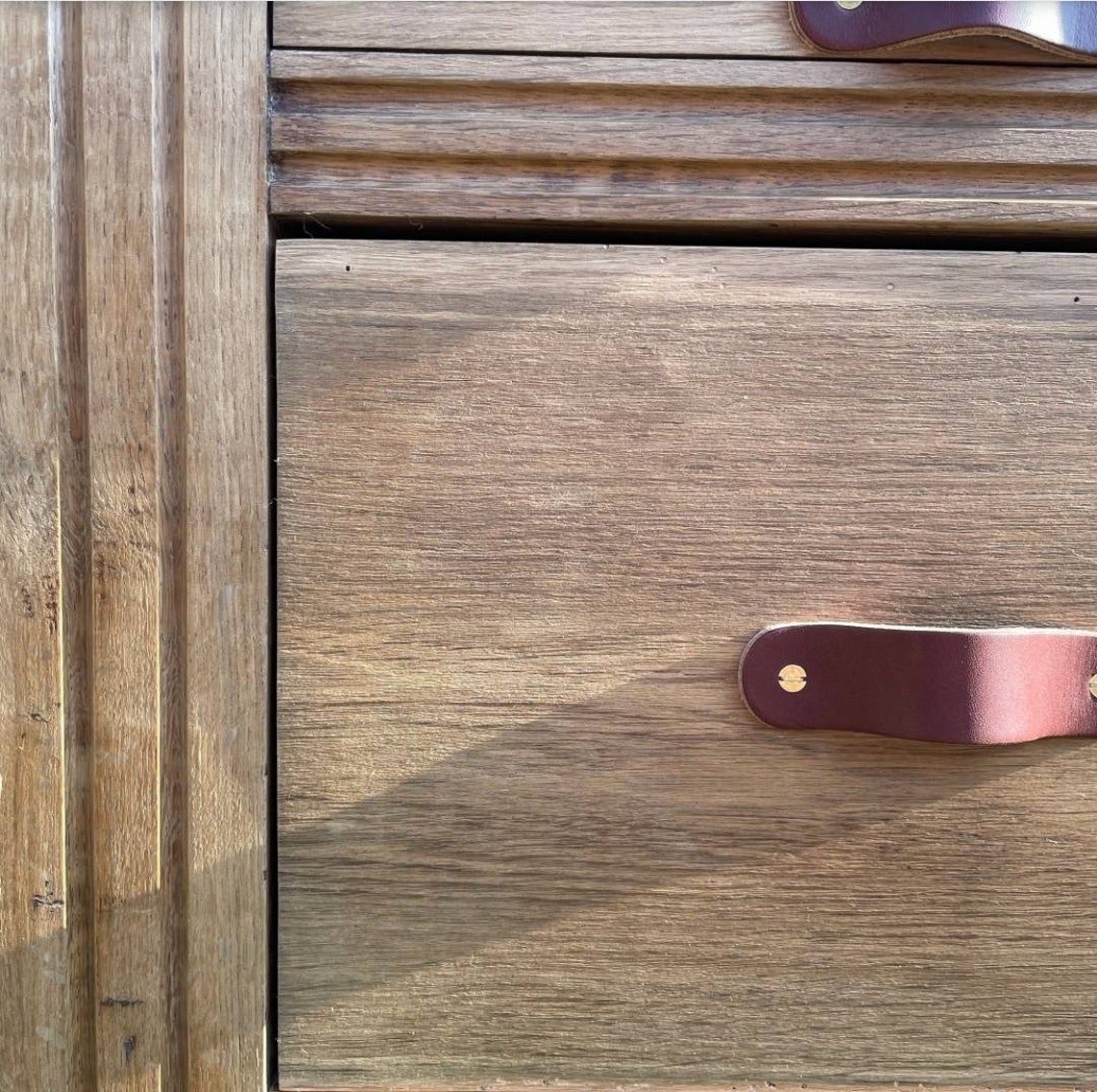 Leather Handles, Door Handle, Vanity Button, Leather Handles, Handle ...