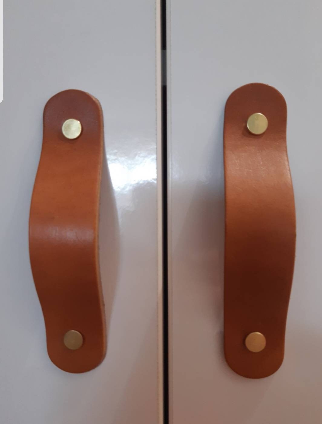 Leather Handles, Door Handle, Vanity Button, Leather Handles, Handle ...