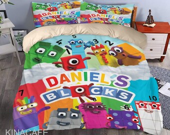 Numberblocks Bedding Set - Etsy UK