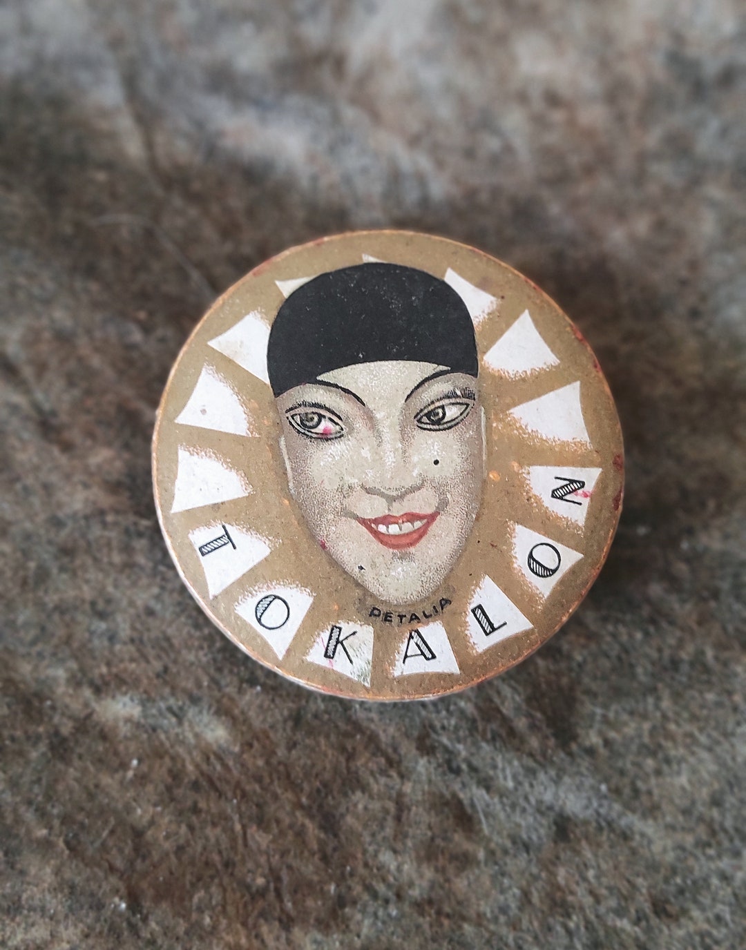 Tokalon Powder ,1930's Art Deco Box - Etsy