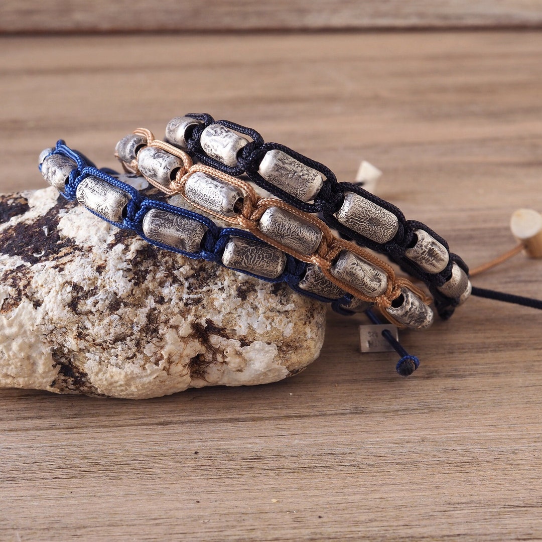 Couple Bracelet, Matching Bracelets, Macrame Beaded Bracelet ...