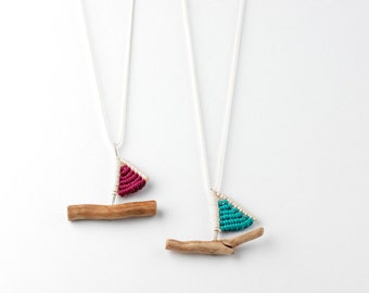 Macrame Sailboat - Etsy