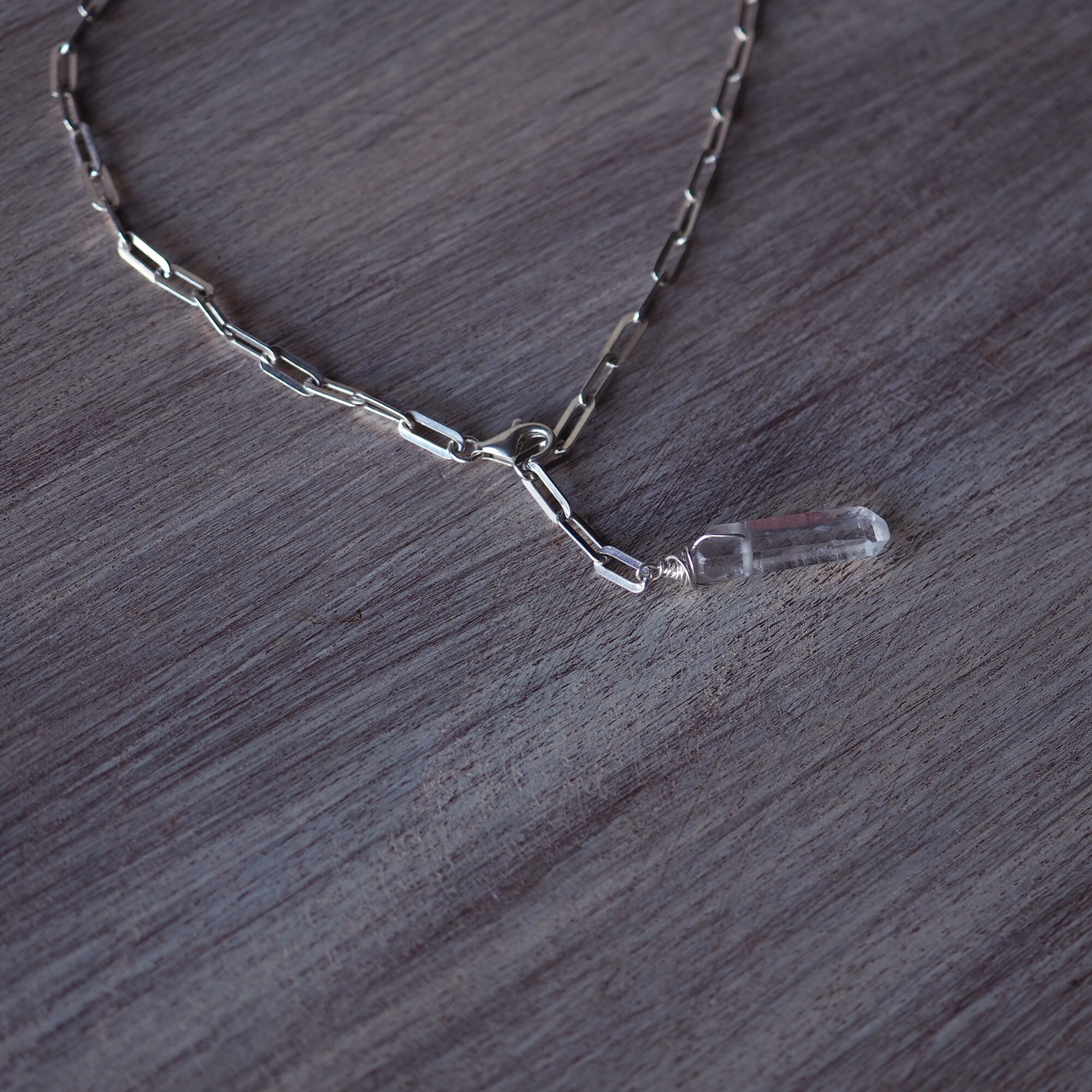 Paperclip Chain Necklace 9mm Thick Solid Silver Chain Choker | Etsy