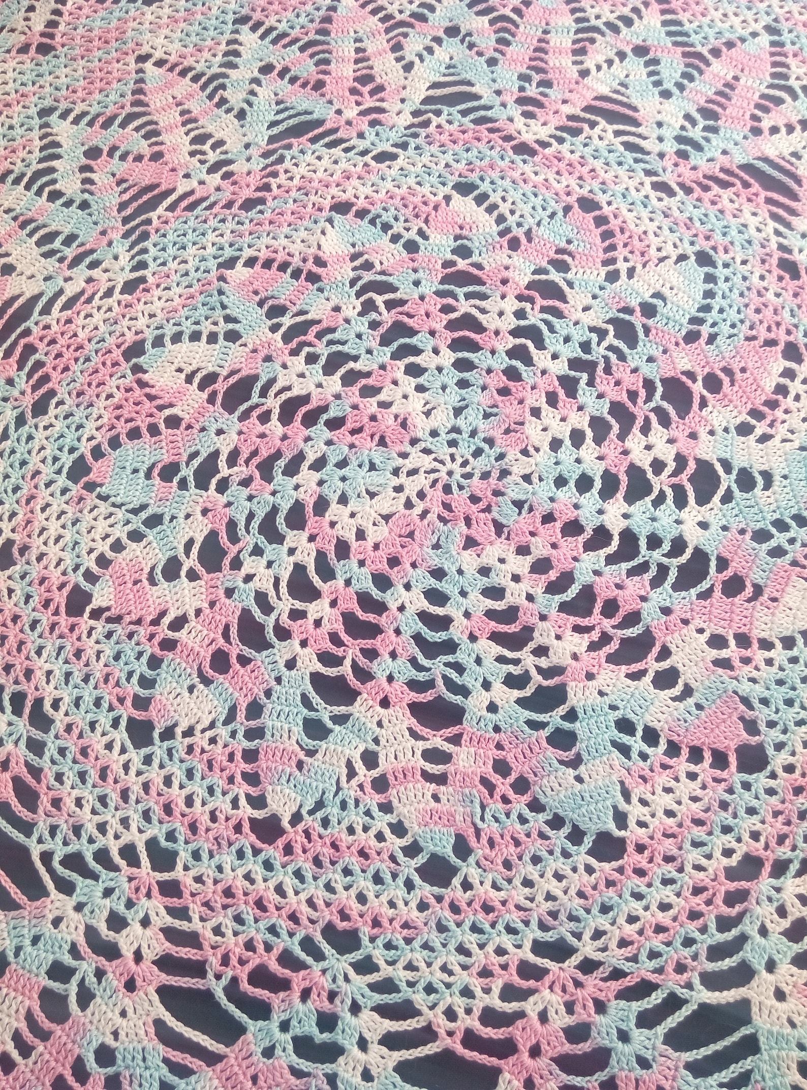 Crochet Doily-crochet Doilies - Large Doily-round Doily-home Decor ...