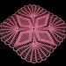 Crochet Doily - Square Doilies - Pink - Home Decor - Pink Crochet ...