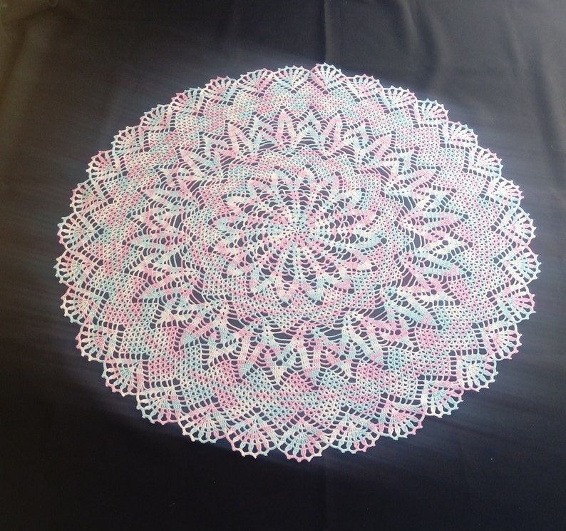 Crochet Doily-crochet Doilies Large Doily-round Doily-home - Etsy