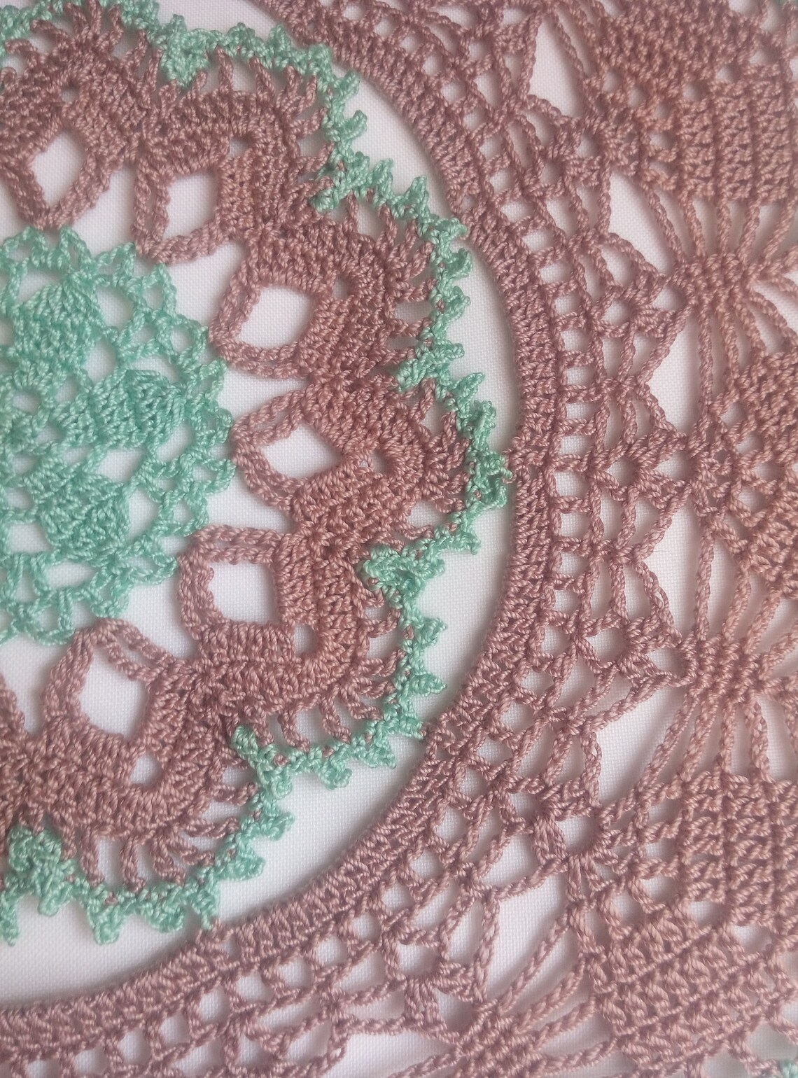 Crochet Doily-crochet Doilies-medium Doily-round Doily-home - Etsy
