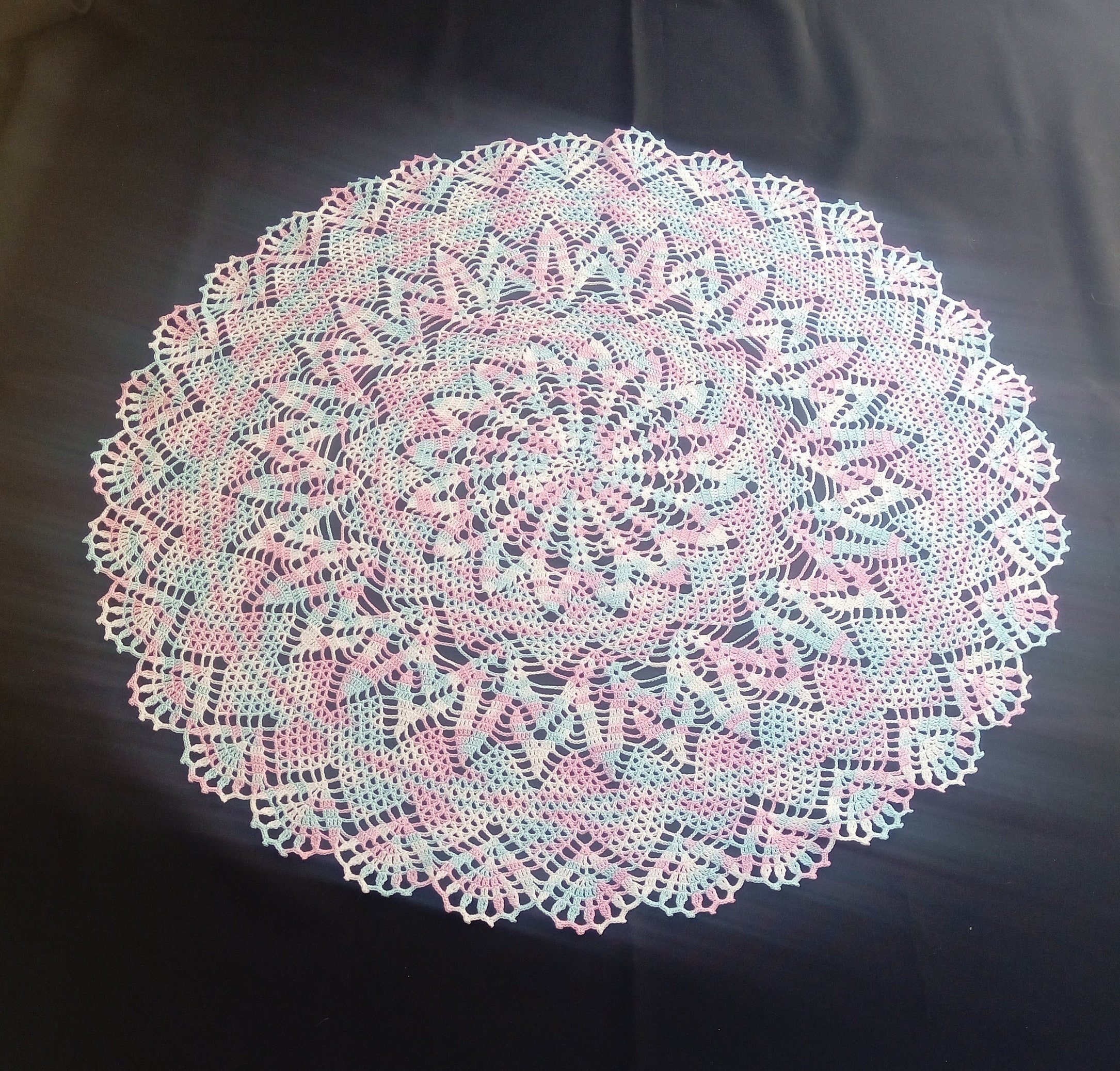 Crochet Doily-crochet Doilies - Large Doily-round Doily-home Decor ...