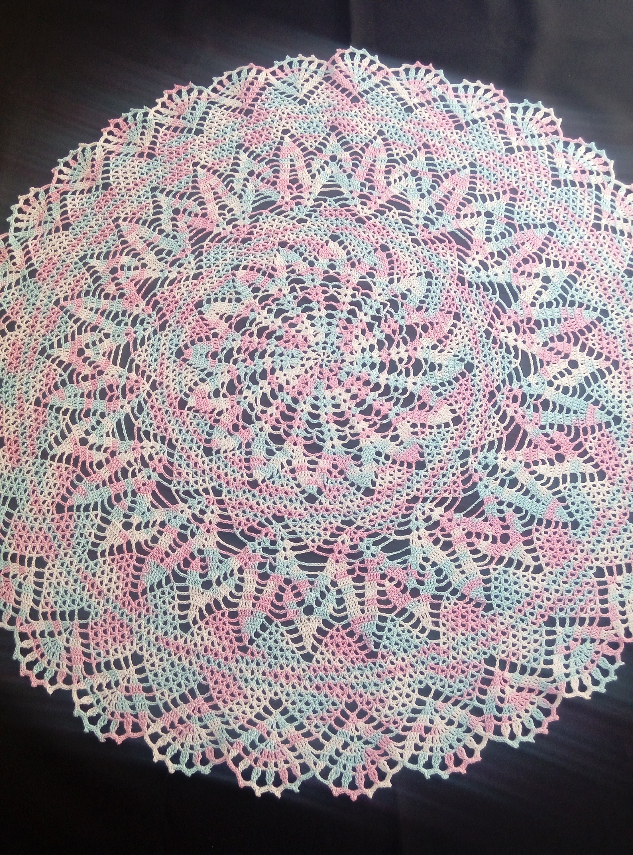 Crochet Doily-crochet Doilies - Large Doily-round Doily-home Decor ...