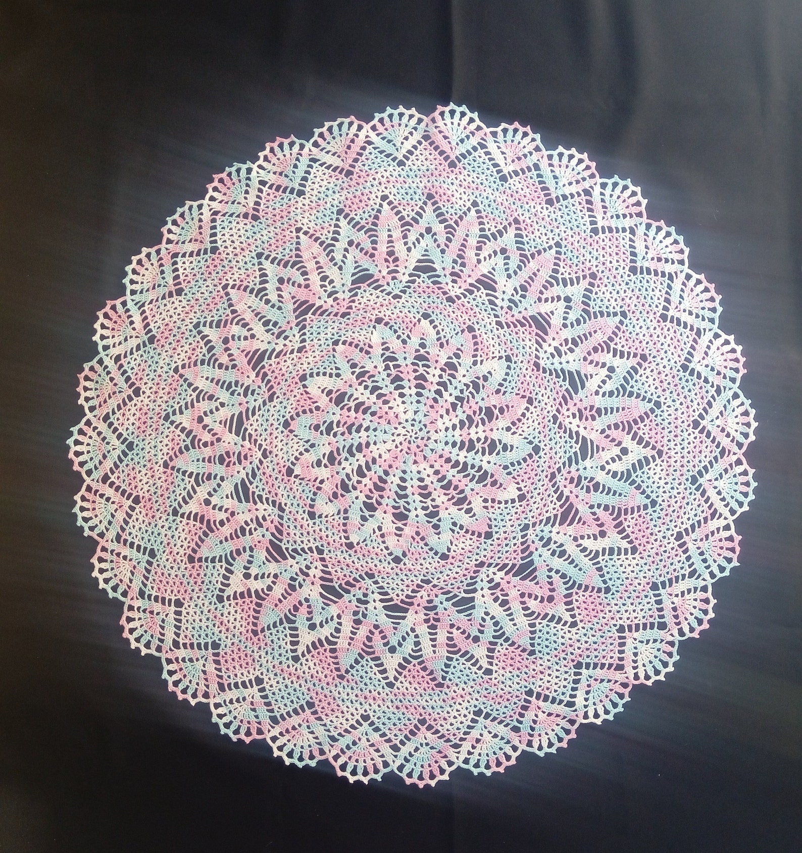 Crochet Doily-crochet Doilies - Large Doily-round Doily-home Decor ...