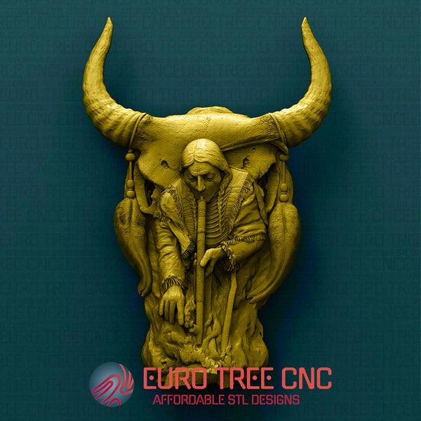 Native American Stl Model Files - Etsy