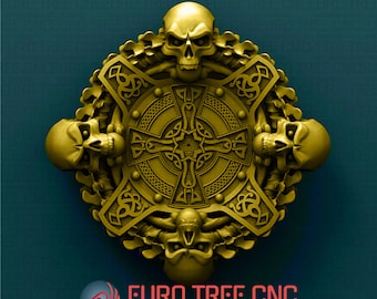 Bullets Wall Clock 3D STL Model, CNC Router Engraver, Artcam, Aspire ...