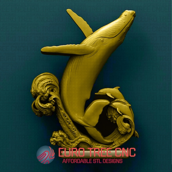 Whale Model Stl Files - Etsy