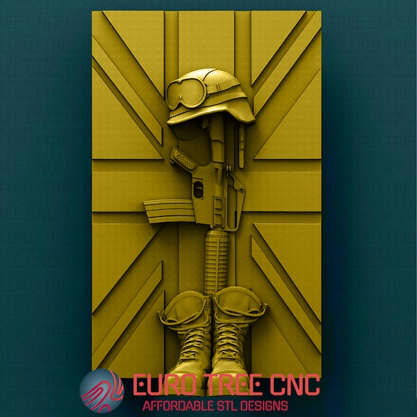 British Flag Stl File - Etsy