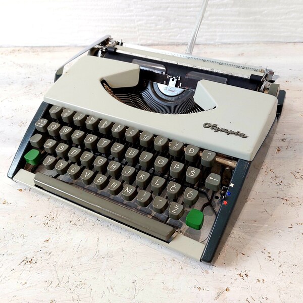 Olympia Typewriter - Etsy