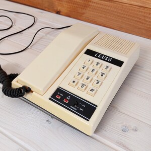 Vintage Telephone Levis 90-s Home Office Telephone - Etsy