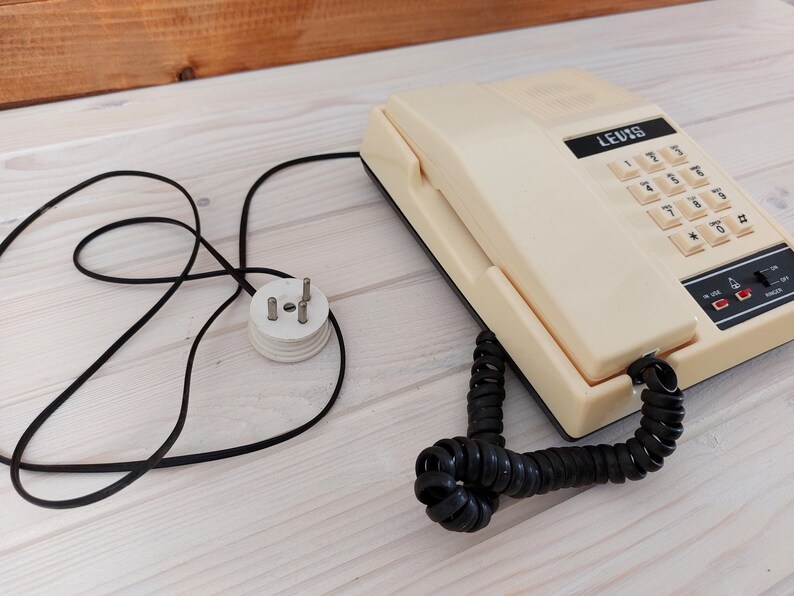Vintage Telephone Levis 90-s Home Office Telephone - Etsy