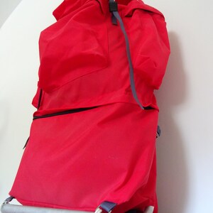 Vintage Rucksack 70s large antique nylon hiking backpack | Etsy