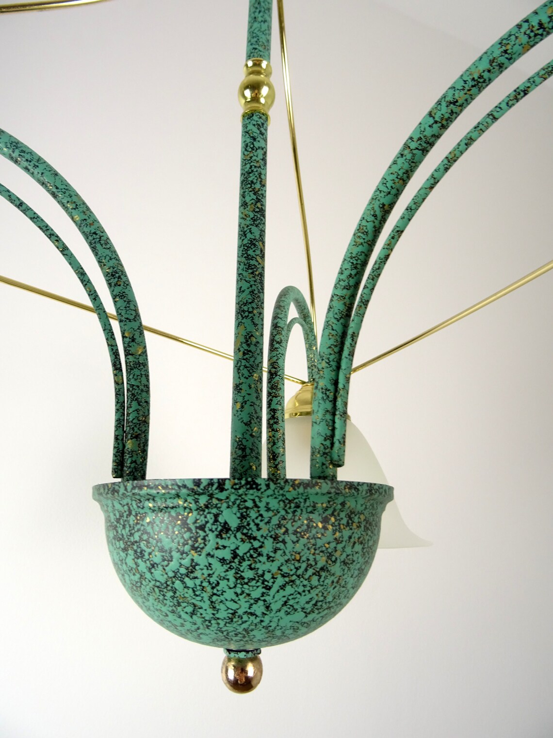 Vintage Green Pendant Light Retro Hanging Lighting - Etsy