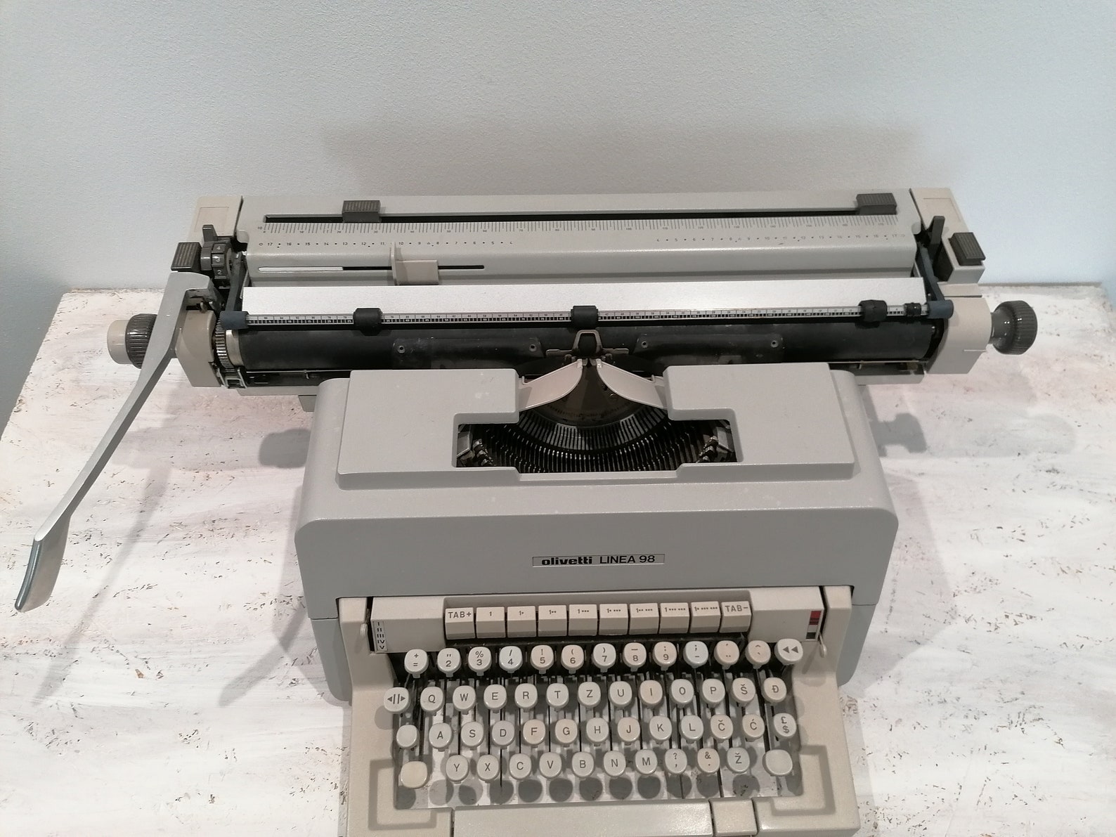 Vintage Typewriter Olivetti LINEA 98 Manual Typewriter - Etsy
