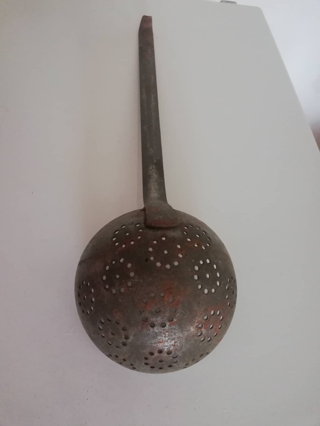 Vintage Strainer Ladle Skimmer Sieve Vintage Metal - Etsy