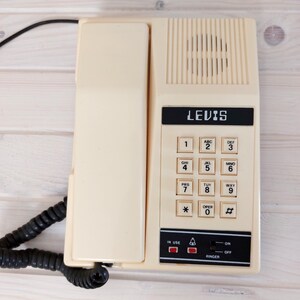 Vintage Telephone Levis 90-s Home Office Telephone - Etsy