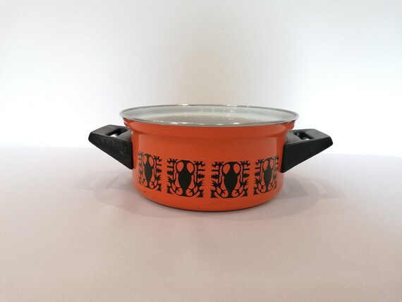 Pots & Pans Vintage Enamel Pot 1970s Kitchen & Dining etna.com.pe