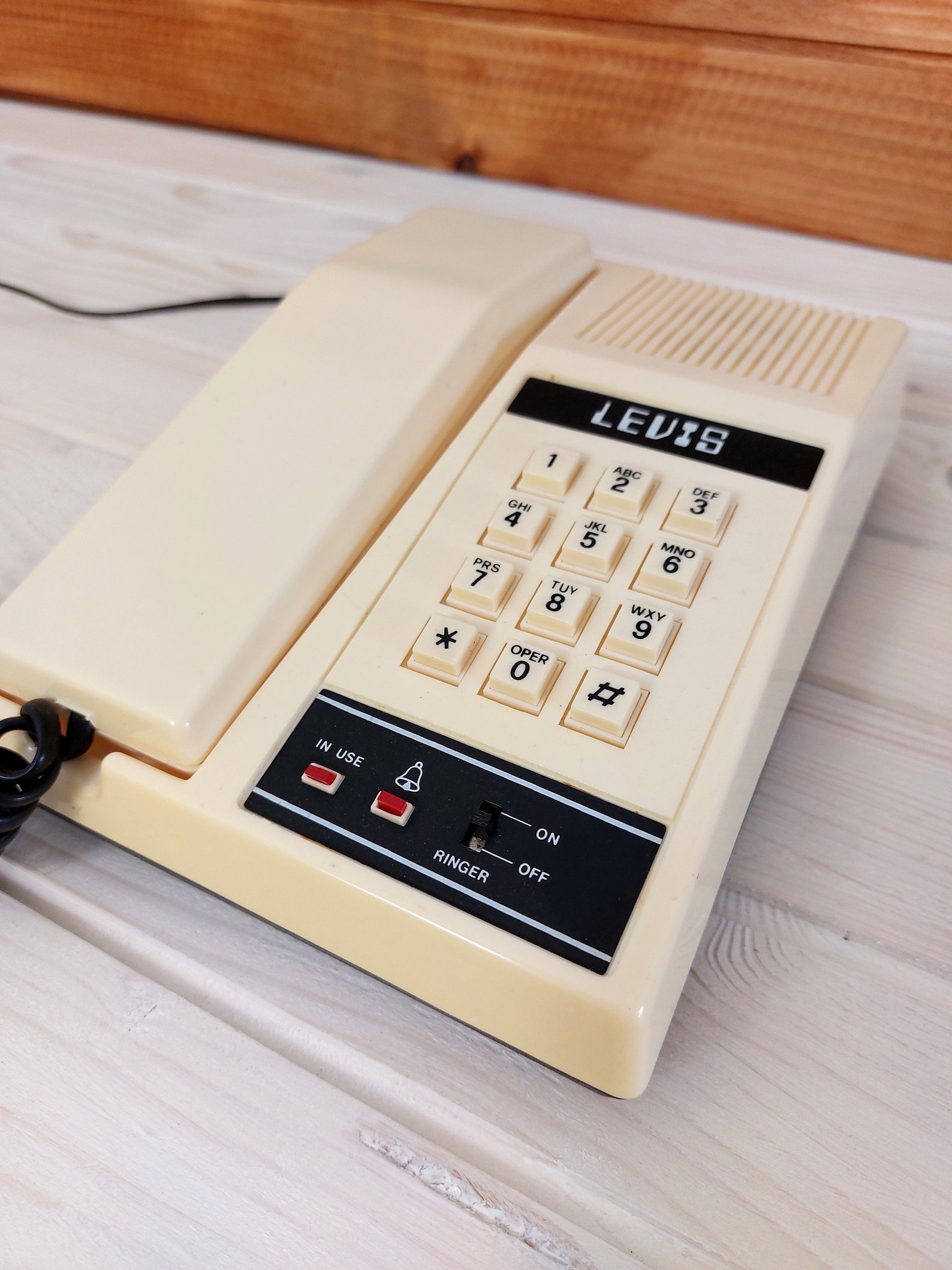 Vintage Telephone Levis 90-s Home Office Telephone - Etsy