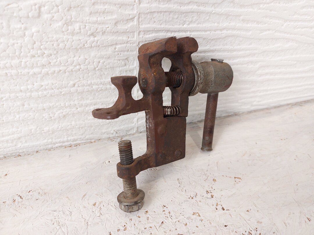 Vintage Soviet Vise With Anvil 50-s, Vintage Clamping Viсe,watchmaker ...