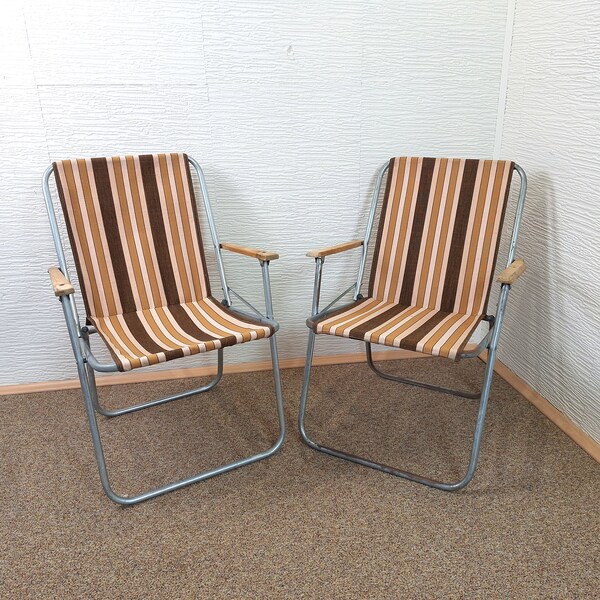 Vintage Camp Chair - Etsy