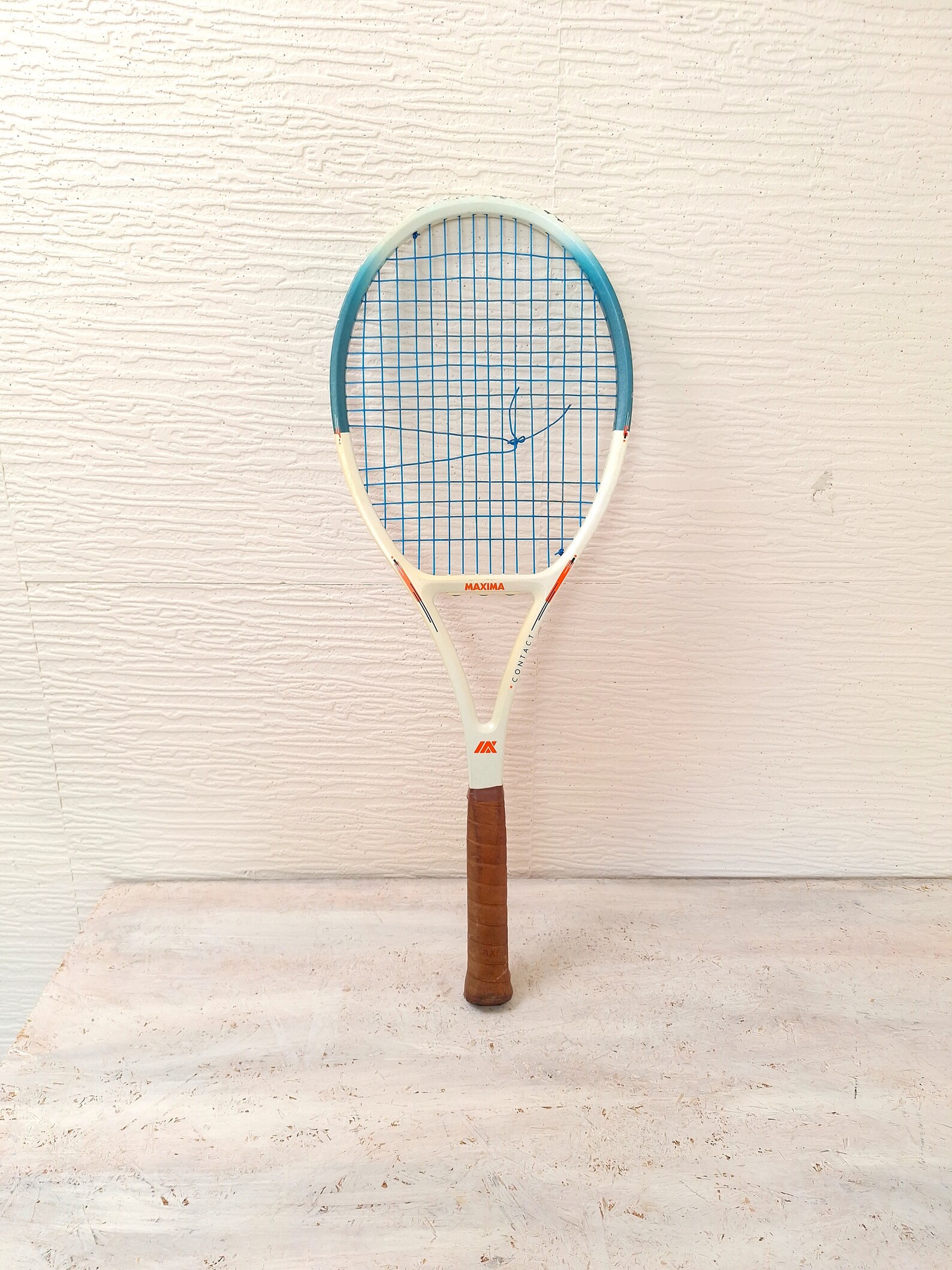 Vintage Tennis Racket Maxima Contact Retro Wooden Sports - Etsy