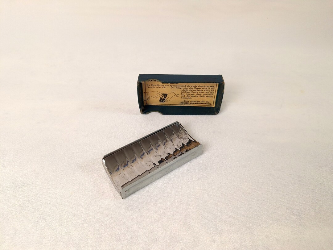 Vintage Razor Sharpener RO SON Gebrauchsanweisung - Etsy