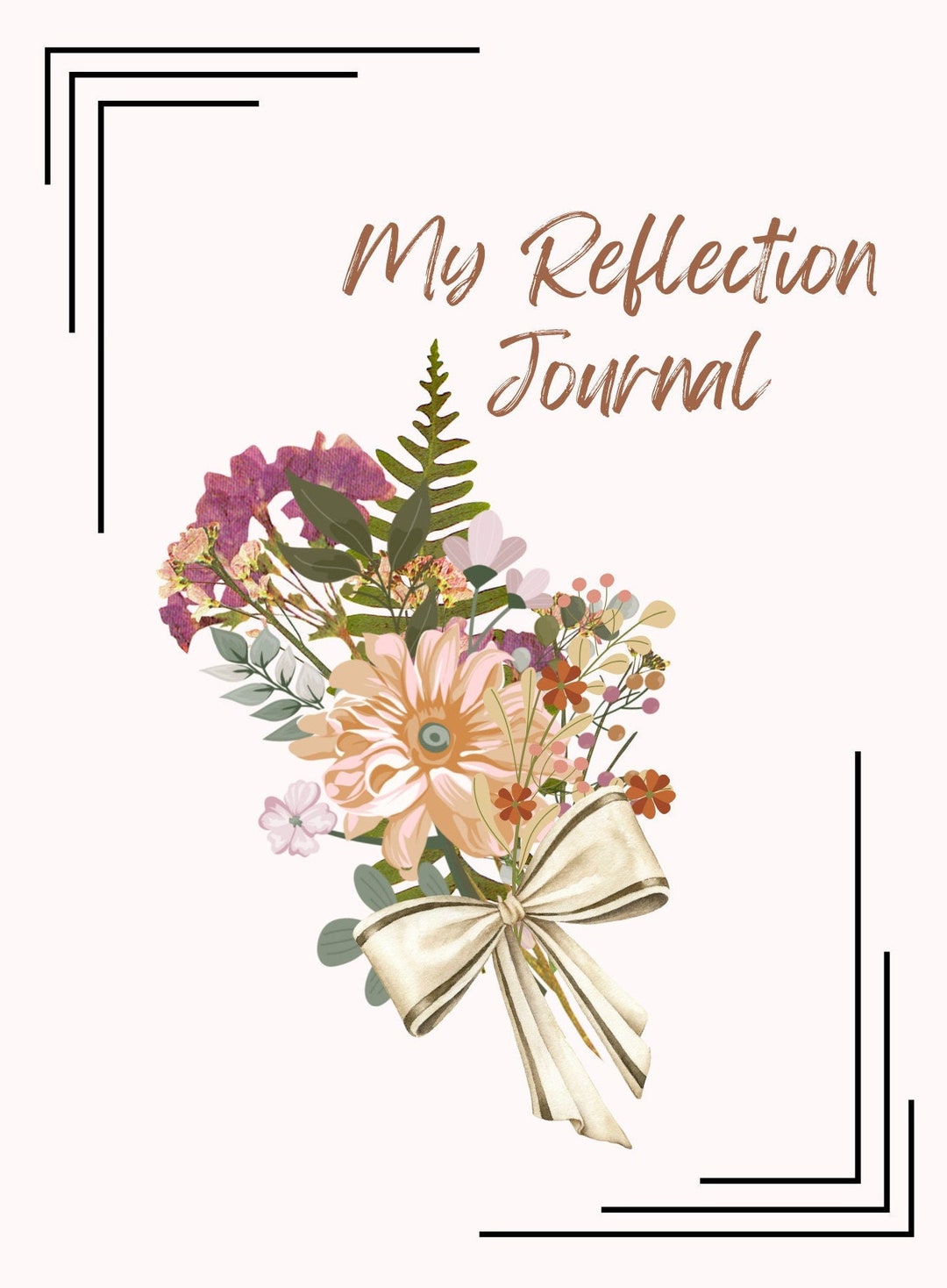 Printable Reflection Journal Nostalgic 32 Day Prompts Downloadable ...