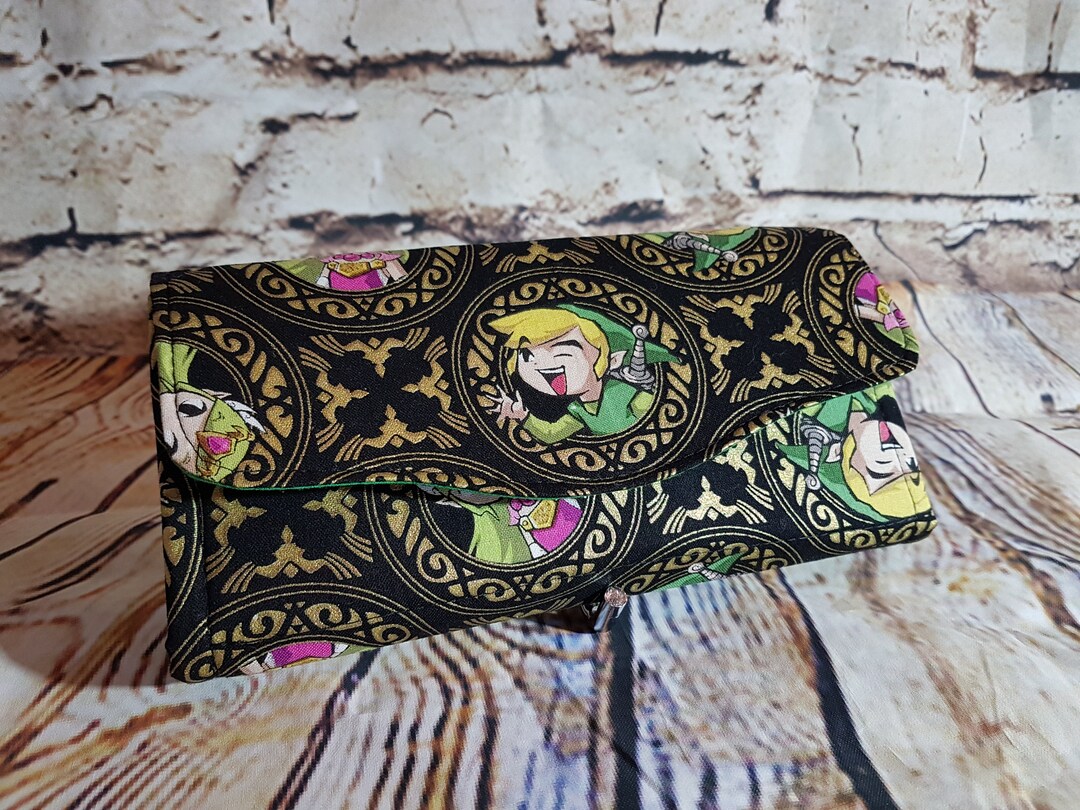Legend of Zelda Wallet Nintendo Purse Link Clutch Gamer - Etsy