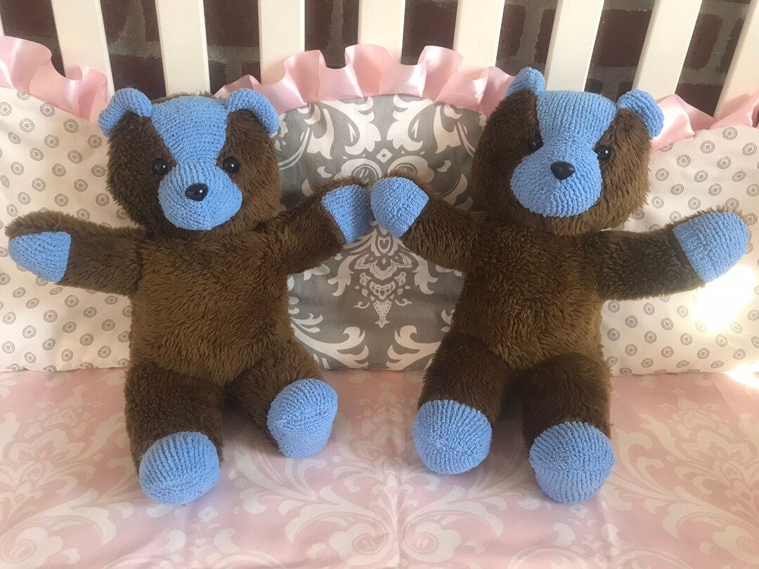 SALE.. Personalized Bear Made Out of Baby's Sleeper - Etsy