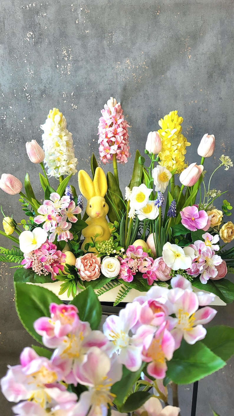 Luxury Large Spring Centerpiece, Floral Easter Centerpiece, Spring ...